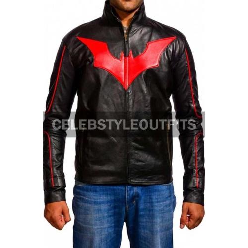 Terry McGinnis Batman Beyond Will Friedle Black Leather Jacket