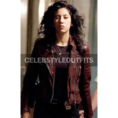 Rosa Diaz Stephanie Beatriz Brooklyn Nine-Nine Quilted Jacket