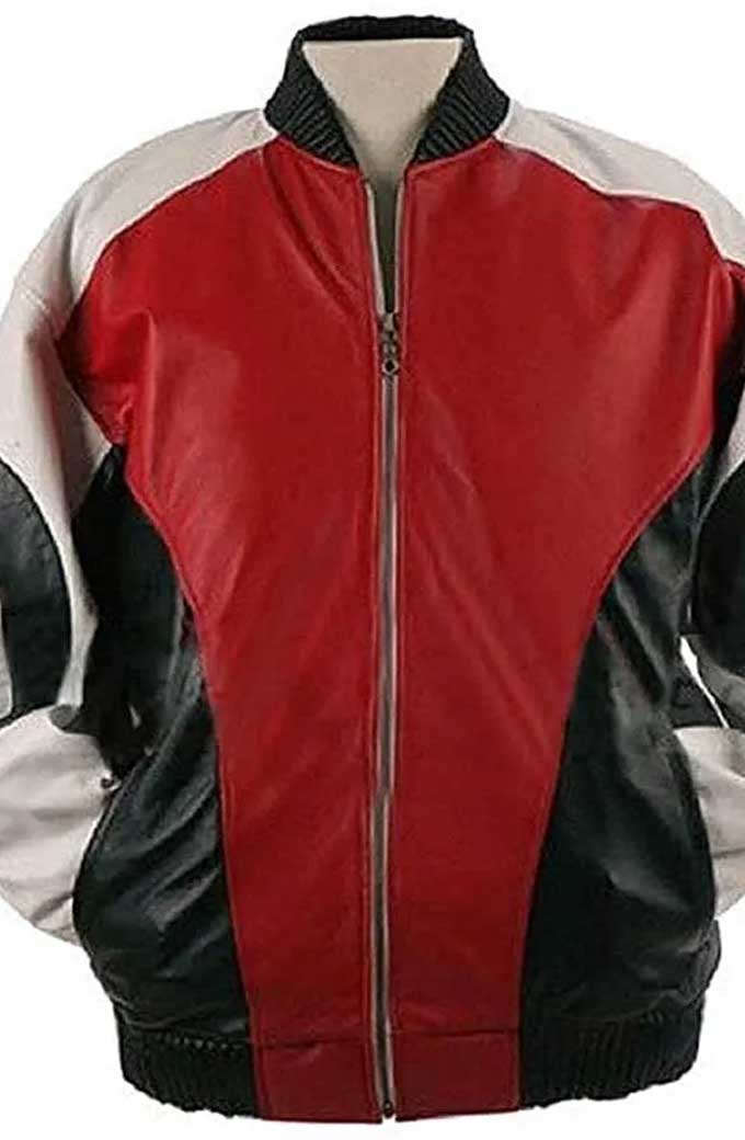 David Puddy Seinfeld Patrick Warburton 8 Ball Leather Jacket