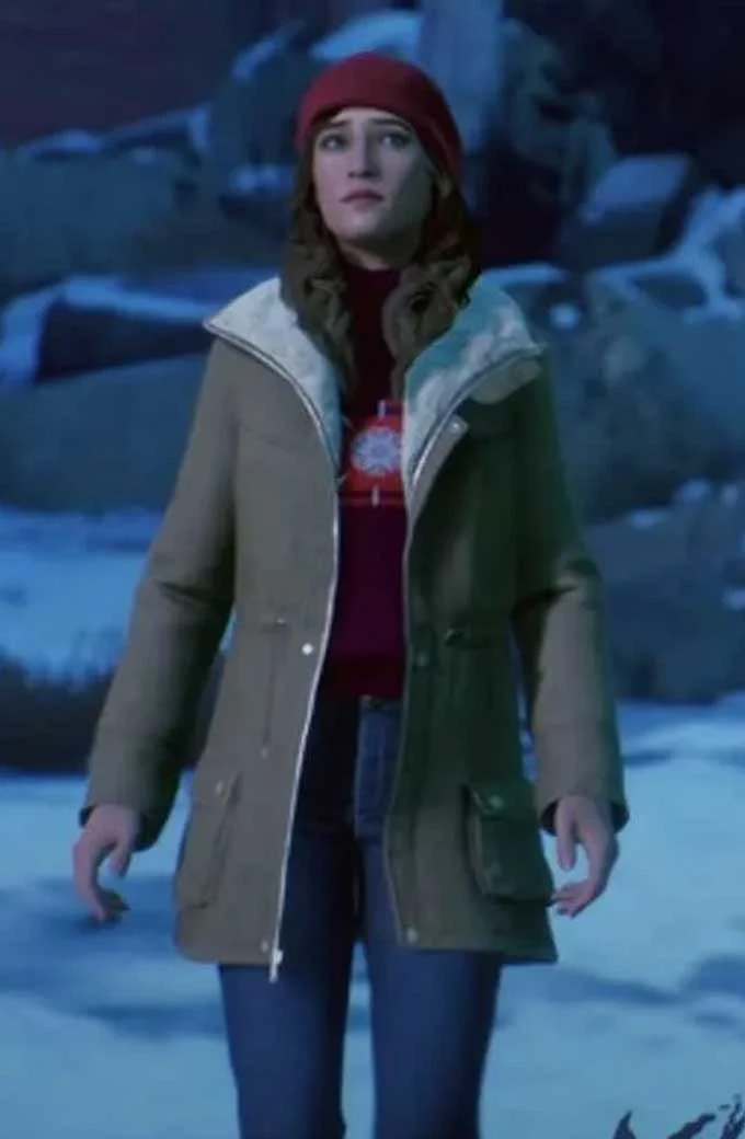 Alyson Ronan Tell Me Why Video Game Fur Cotton Coat