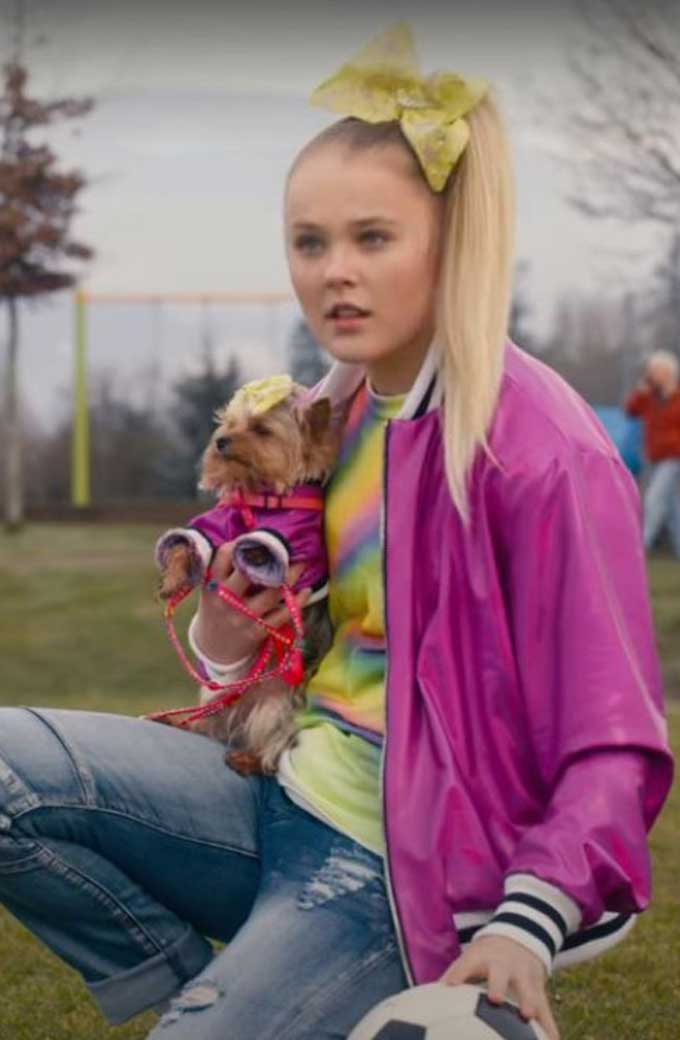 Jojo The J Team JoJo Siwa Purple Parachute Jacket