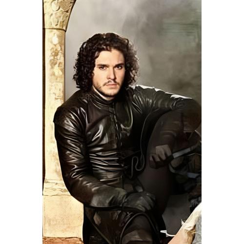 Game Of Thrones Jon Snow Kit Harington Black Cosplay Jacket