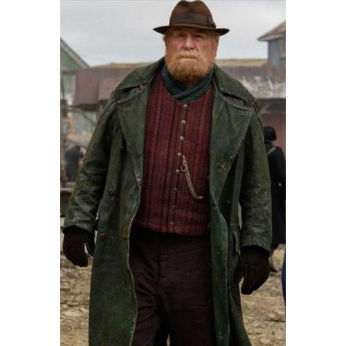 James Cosmo His Dark Materials Farder Coram Long Trench Coat