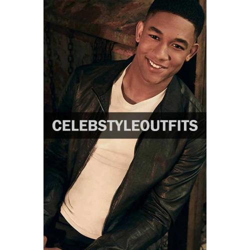 Legacies Peyton Alex Smith Rafael Waithe Black Leather Jacket