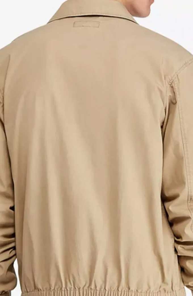 The Now Rob Yang Joon Ho Beige Cotton Zipper Jacket