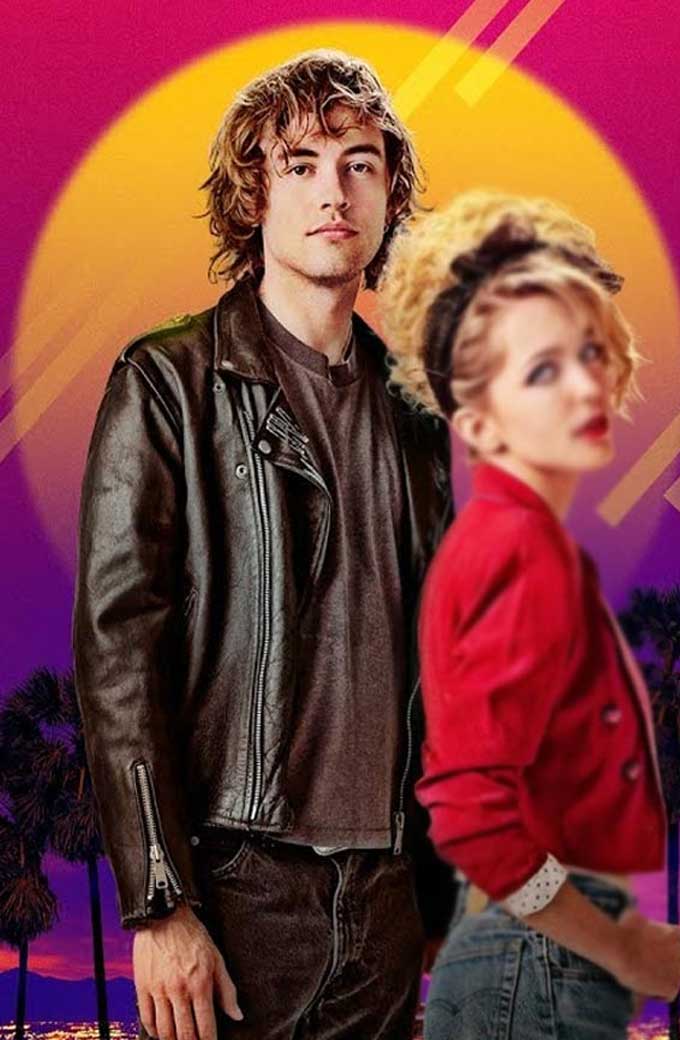 Logan Paul Valley Girl Mickey Bowen Black Leather Jacket