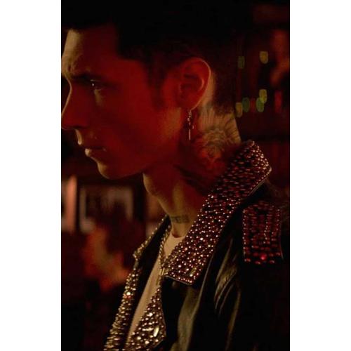 Paradise City Johnny Faust Andy Biersack Black Studded Jacket