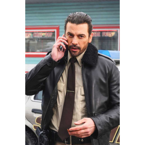 Riverdale FP Jones Skeet Ulrich Bomber Black Shearling Jacket