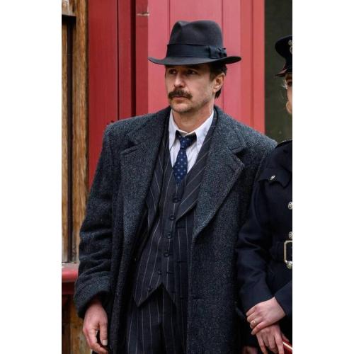 See How They Run Movie Inspector Stoppard Wool Trench Coat