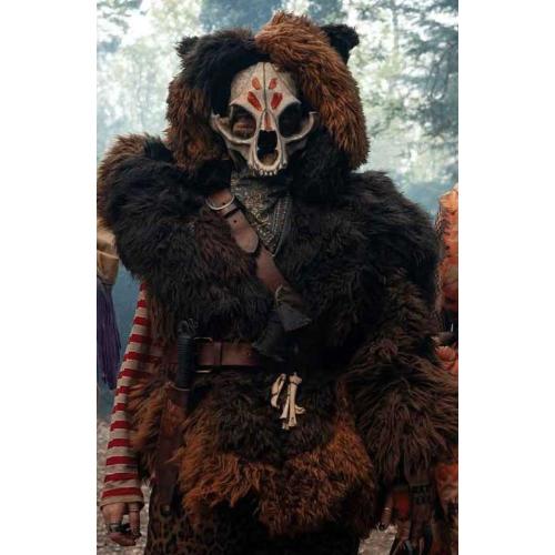 Sweet Tooth Bear Stefania LaVie Owen Brown Shearling Jacket