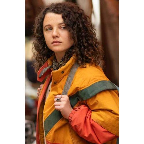 Sweet Tooth Stefania LaVie Owen Bear Yellow Puffer Jacket