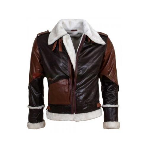 Rocky Balboa Sylvester Stallone Brown Aviator Bomber Jacket