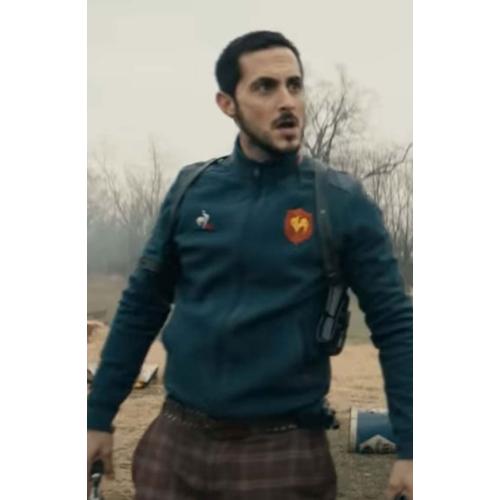 Frenchie The Boys Tomer Capone Blue Cosplay Cotton Jacket