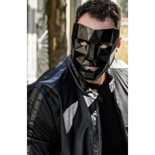 Gridlock Flash William Lang Daniel Cudmore Black Leather Jacket