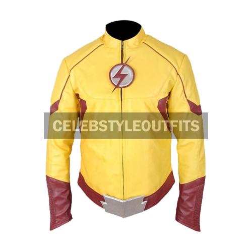 Kid Flash Wally West The Flash Keiynan Lonsdale Cosplay Jacket