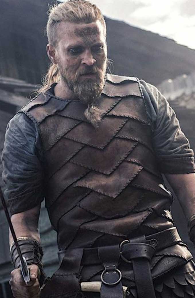 Ragnar The Last Kingdom Leather Vest