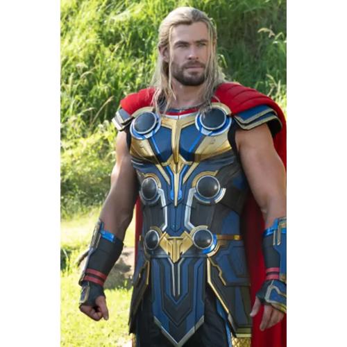 Chris Hemsworth Thor Love and Thunder Cosplay Leather Vest