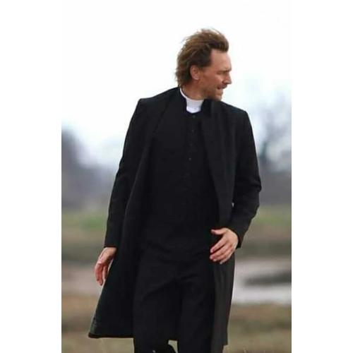 The Essex Serpent Tom Hiddleston Will Ransome Black Wool Coat