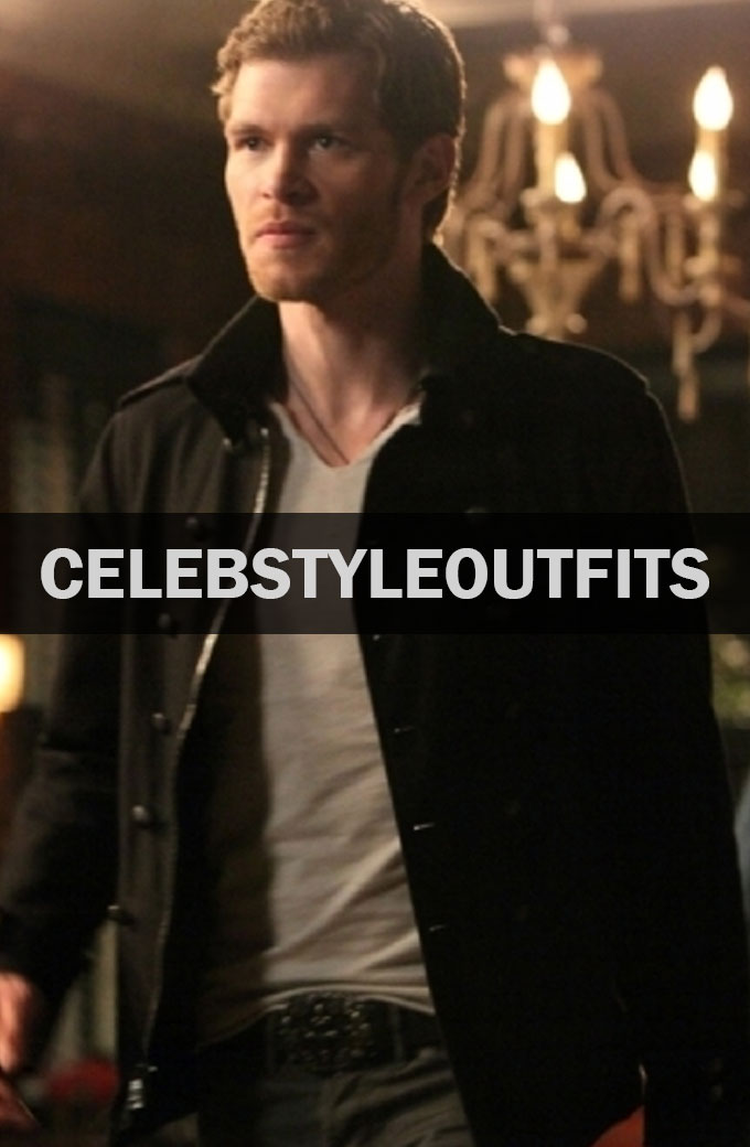Vampire Diaries TV Series Klaus Mikaelson Black Cotton Jacket